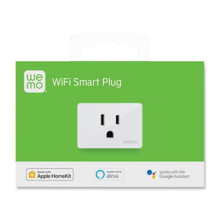 Wemo WiFi Smart Plug, 2.05 x 1.34 x 1.81 WSP080 | Zoro